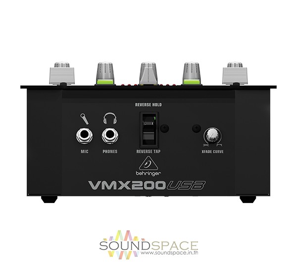 ดีเจมิกเซอร์ BEHRINGER VMX200USB DJ Mixer - soundspacethai.com