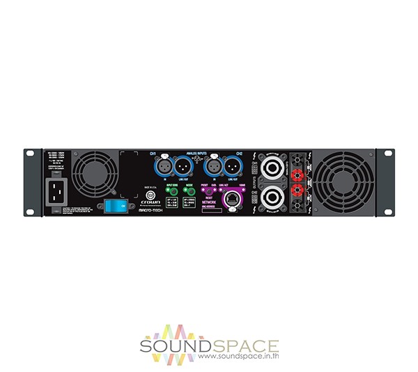 เพาเวอร์แอมป์ CROWN MA 12000i Power Amplifier - soundspacethai.com