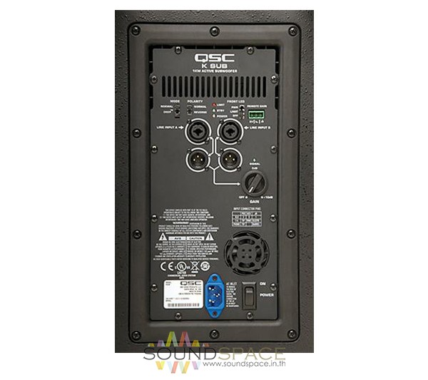 ลำโพงซับเบส QSC KSub Active Subwoofer 2x12" - soundspacethai.com