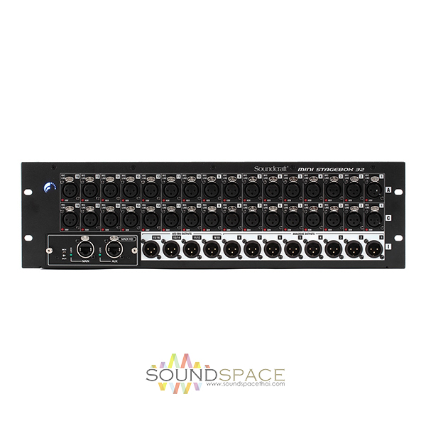 StageBox SOUNDCRAFT MSB32R Mini Stagebox - soundspacethai.com
