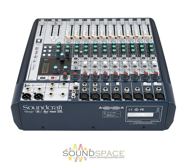 มิกเซอร์ SOUNDCRAFT SIGNATURE 12 MIXER - soundspacethai.com