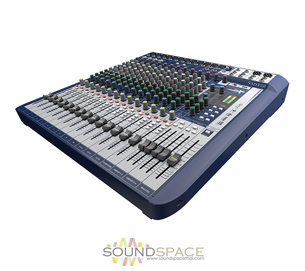 มิกเซอร์ SOUNDCRAFT SIGNATURE 16 MIXER - soundspacethai.com