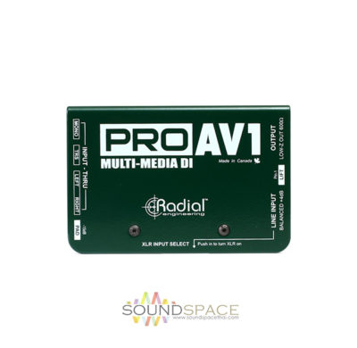 ไดเร็คบ๊อกซ์ Radial ProAV1 Passive Direct Box - soundspacethai.com