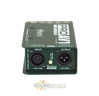 ไดเร็คบ๊อกซ์ Radial ProAV1 Passive Direct Box - soundspacethai.com