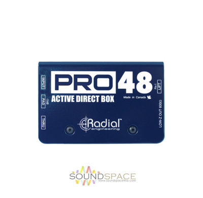 ไดเร็คบ๊อกซ์ Radial Pro48 Active Direct Box - soundspacethai.com