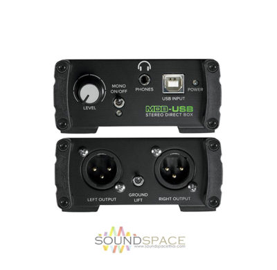 ไดเร็คบ๊อก MACKIE MDB-USB Stereo DAC Direct Box - soundspacethai.com