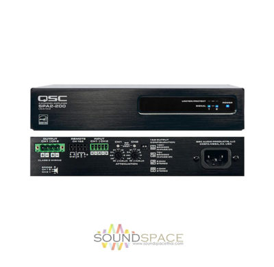 เครื่องขยายเสียง QSC SPA2-200 EnergyStar Power Amplifier ...