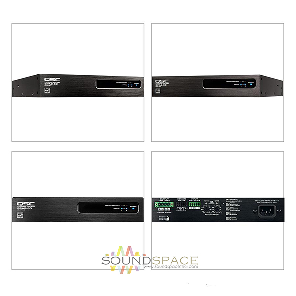 เครื่องขยายเสียง QSC SPA2-60 EnergyStar Power Amplifier ...