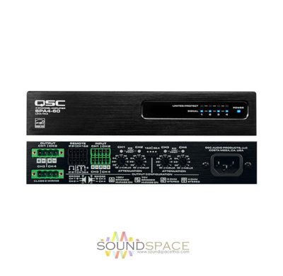 เครื่องขยายเสียง QSC SPA4-60 EnergyStar Power Amplifier ...