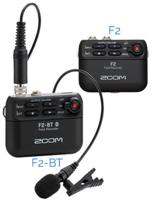 เครื่องบันทึกเสียง Zoom F2 Ultracompact Portable Field Recorder ...