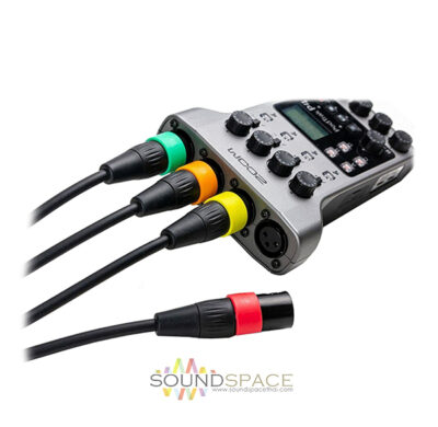 สายไมโครโฟน Zoom XLR-4c/CP Mic Cables with Color ID Rings ...