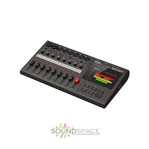 เครื่องบันทึกเสียง Zoom R20 Portable Multitrack Recorder - soundspacethai.com