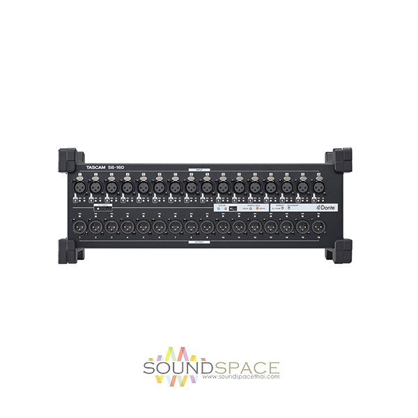ดิจิตอลสเตจบ๊อกซ์ TASCAM SB-16D 16x16 Dante Stage Box - soundspacethai.com