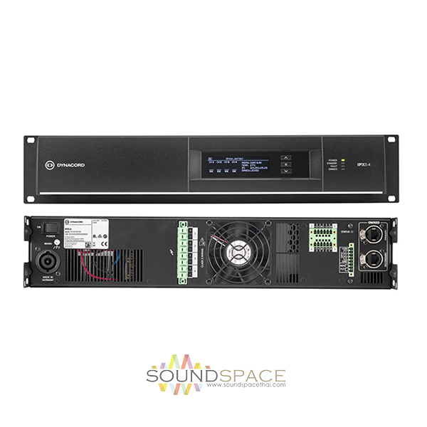 เครื่องขยายเสียง Dynacord IPX5:4 4-Ch Network Power Amplifier ...
