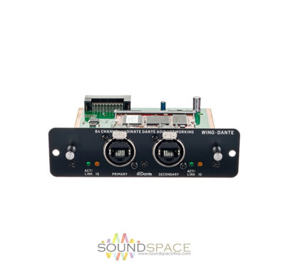 การด์เชื่อมต่อ BEHRINGER WING-DANTE 64-ch Dante Expansion Card ...